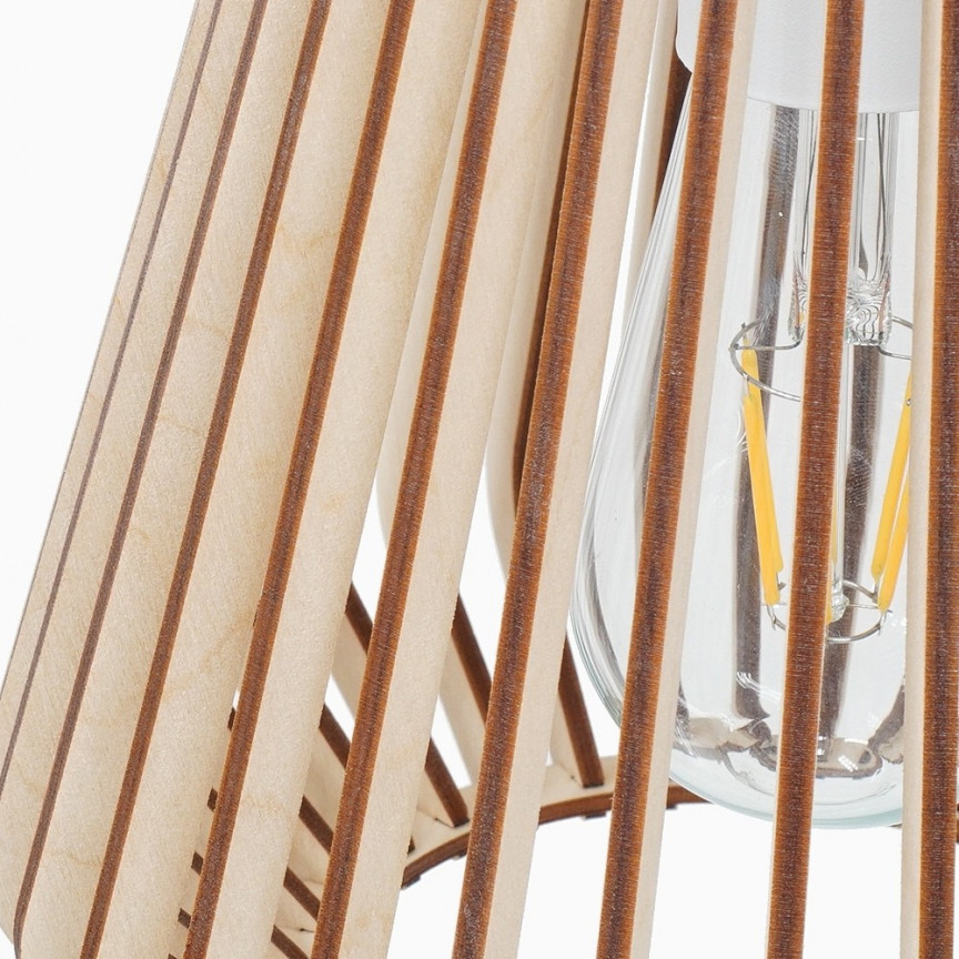 Aztec 20cm plywood pendant lamp PLYstudio