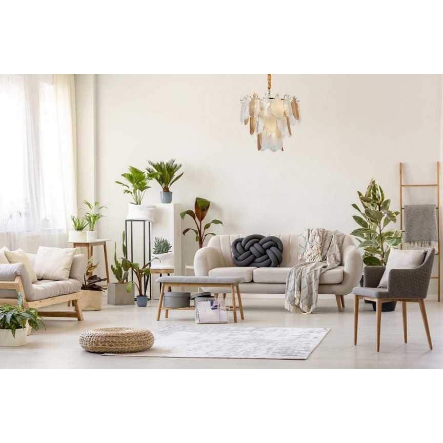 Lampa wisząca dekoracyjna Arwena 50 złota MaxLight